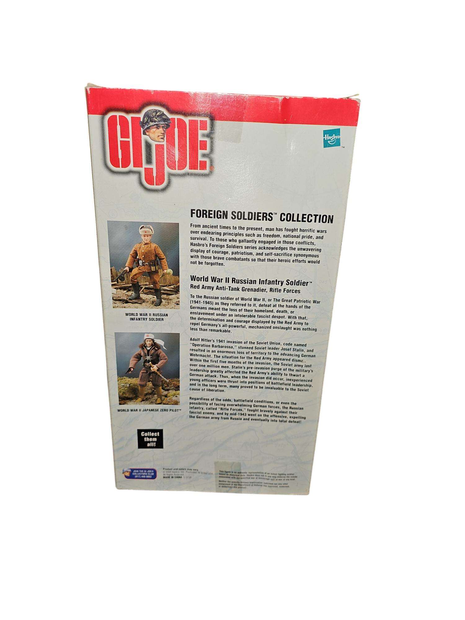 Hasbro-gi Joe wwii Russian Infantry Soldier Foreign Soldiers Collection ...