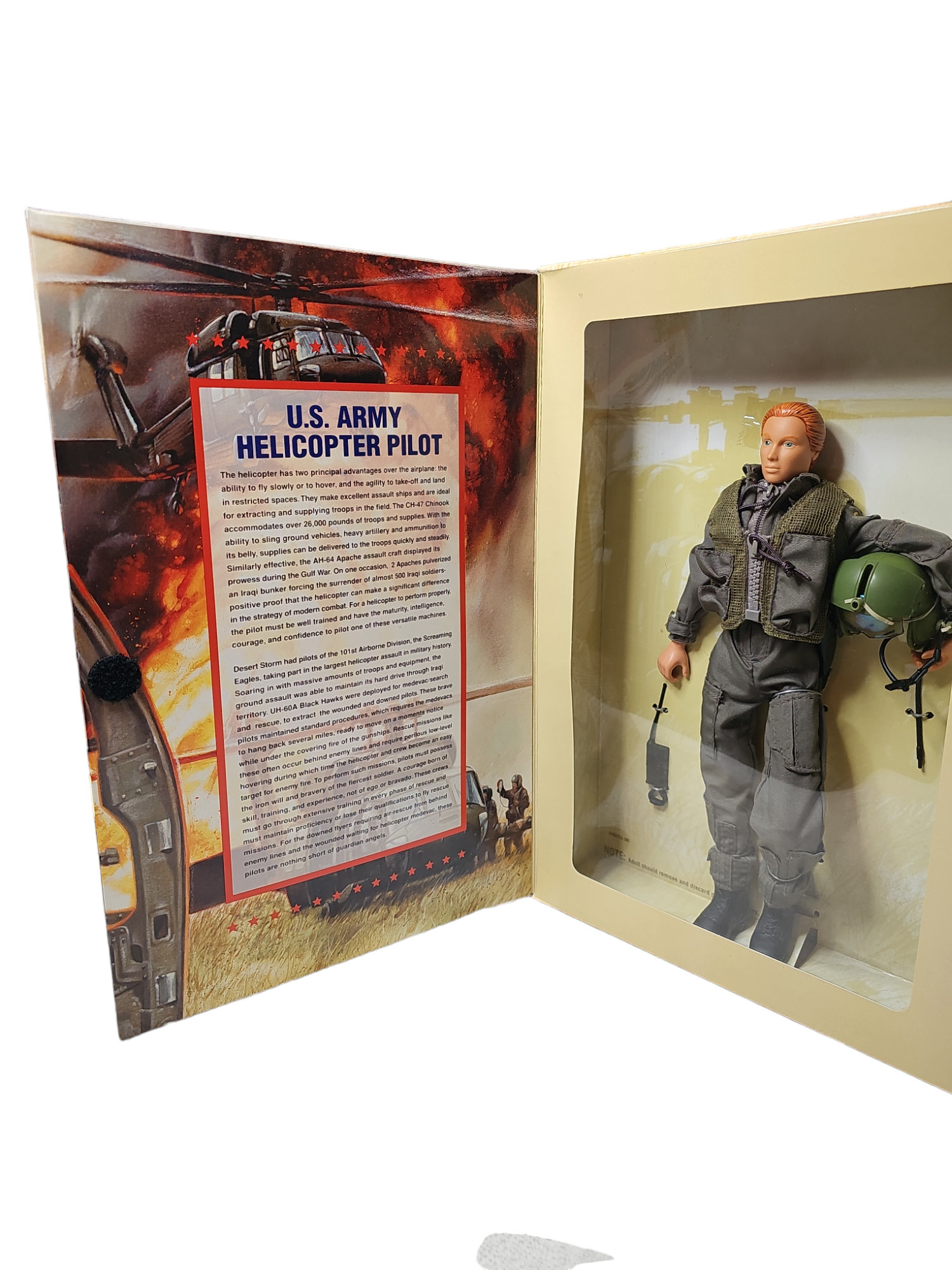 New Hasbro-1997 G.I. Jane red Hair / US Army Helicopter Pilot GI Joe 12 ...