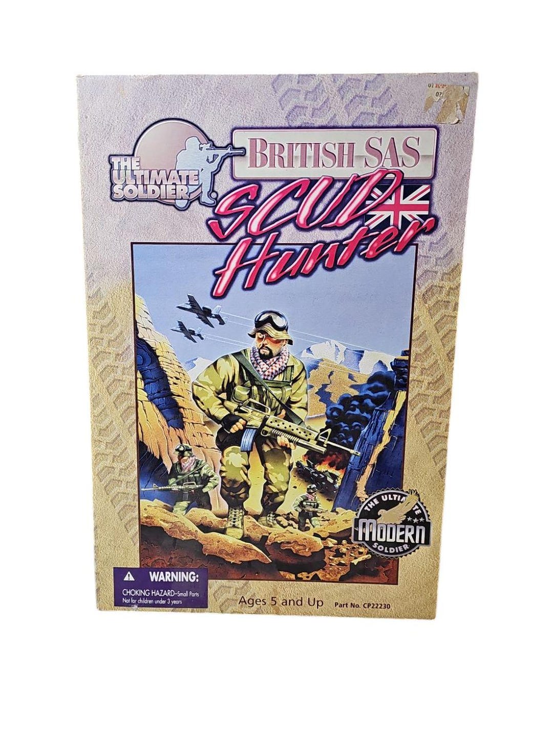 The Ultimate Soldier - British SAS Scud Hunter 12" Action Figure - Etsy