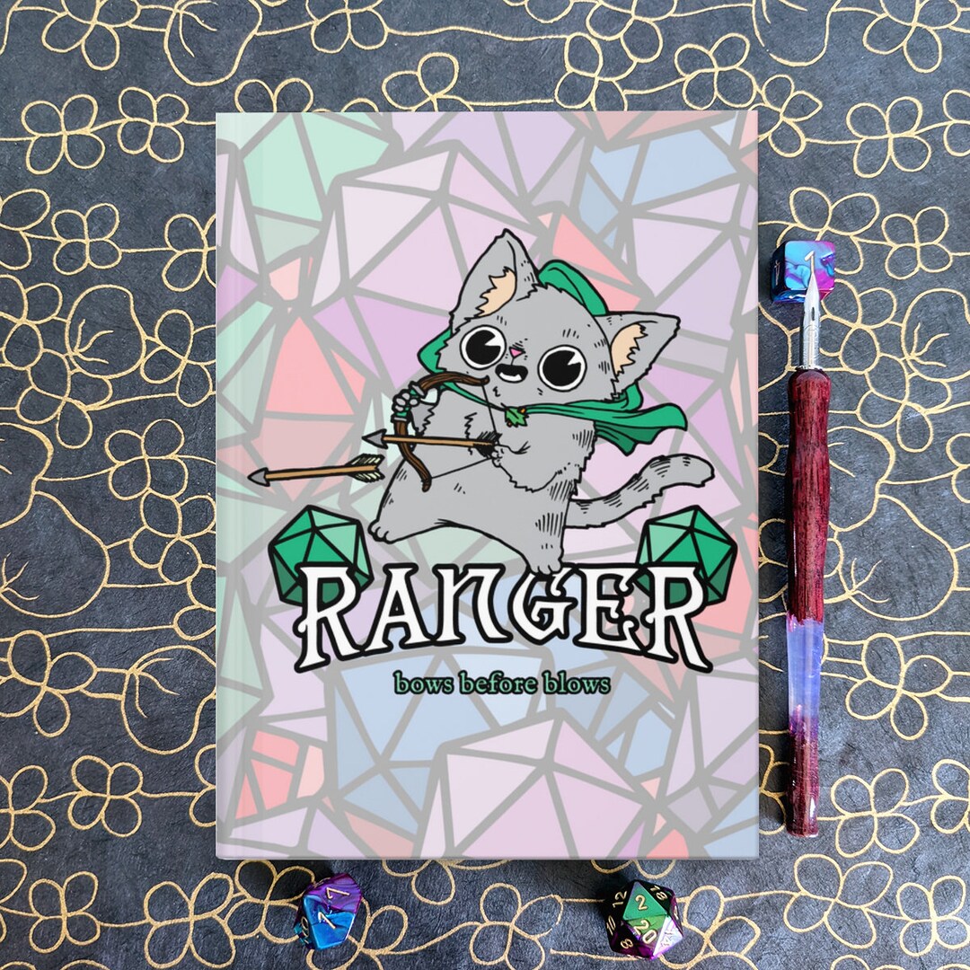 Dnd Character Journal, Dnd Notebook, Role Playing Games, DM Gift, D and ...