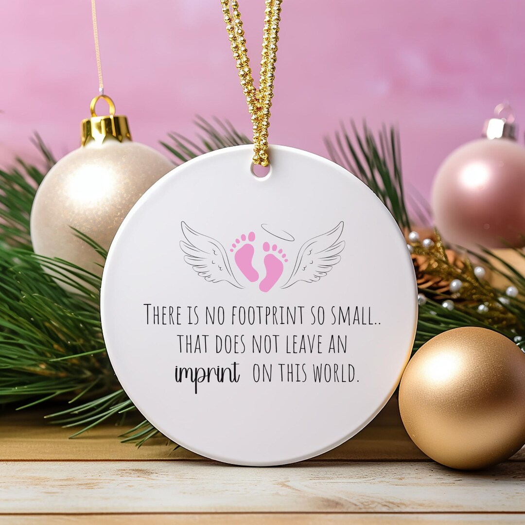 Miscarriage Ornament Infant Loss Baby Loss Ornament Memorial Sympathy ...
