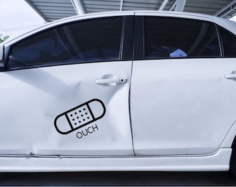 Plaster Dent Funny Car Sticker JDM RWD Drift Classic Car - Etsy