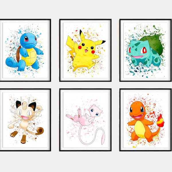 Pokemons Poster - Etsy