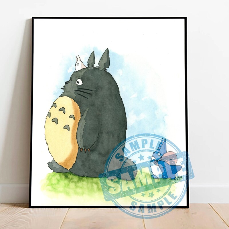 Totoro Poster - Etsy