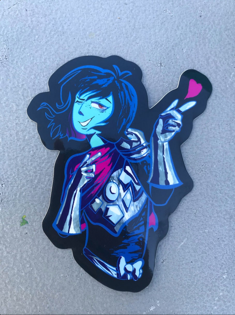 Kris Dreemurr Deltarune Vinyl Sticker - Etsy
