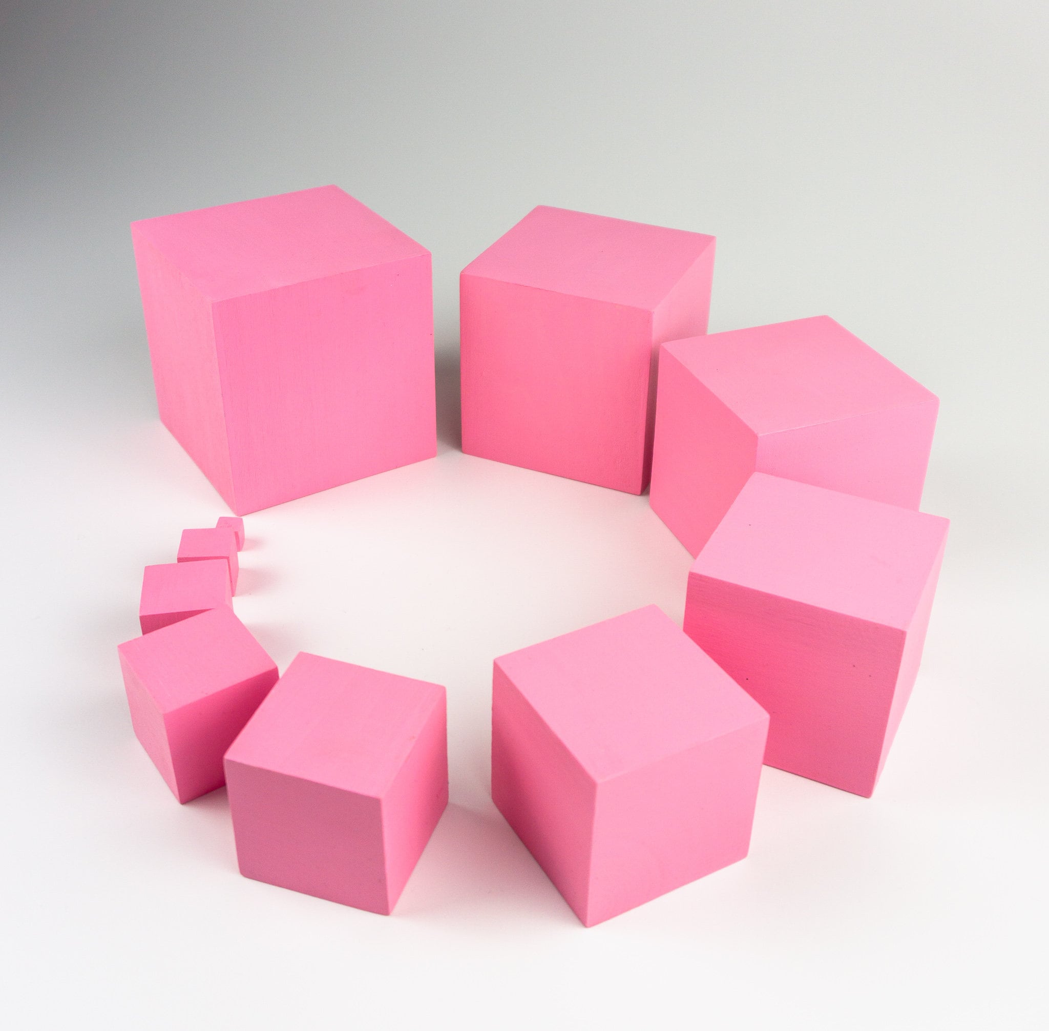 Pink Tower Montessori Educational Material - Etsy