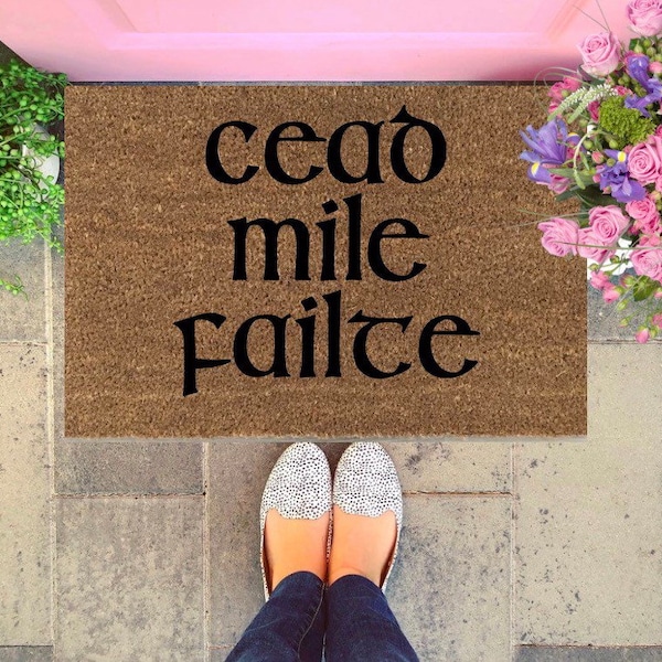 Cead Mile Failte - Etsy