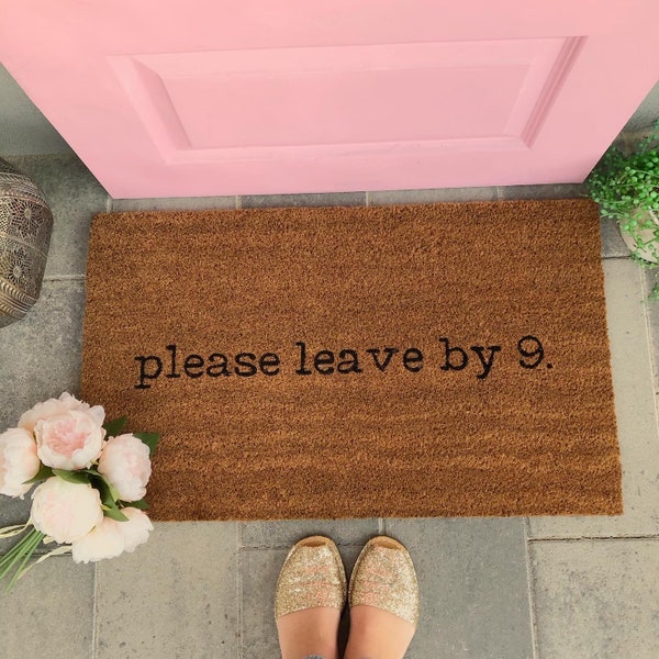 Rude Door Mat - Etsy