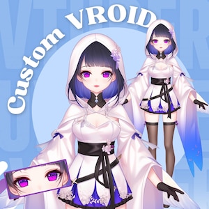 Custom 3D Vtuber Avatar: Anime Style Vroid Model Commission - Etsy