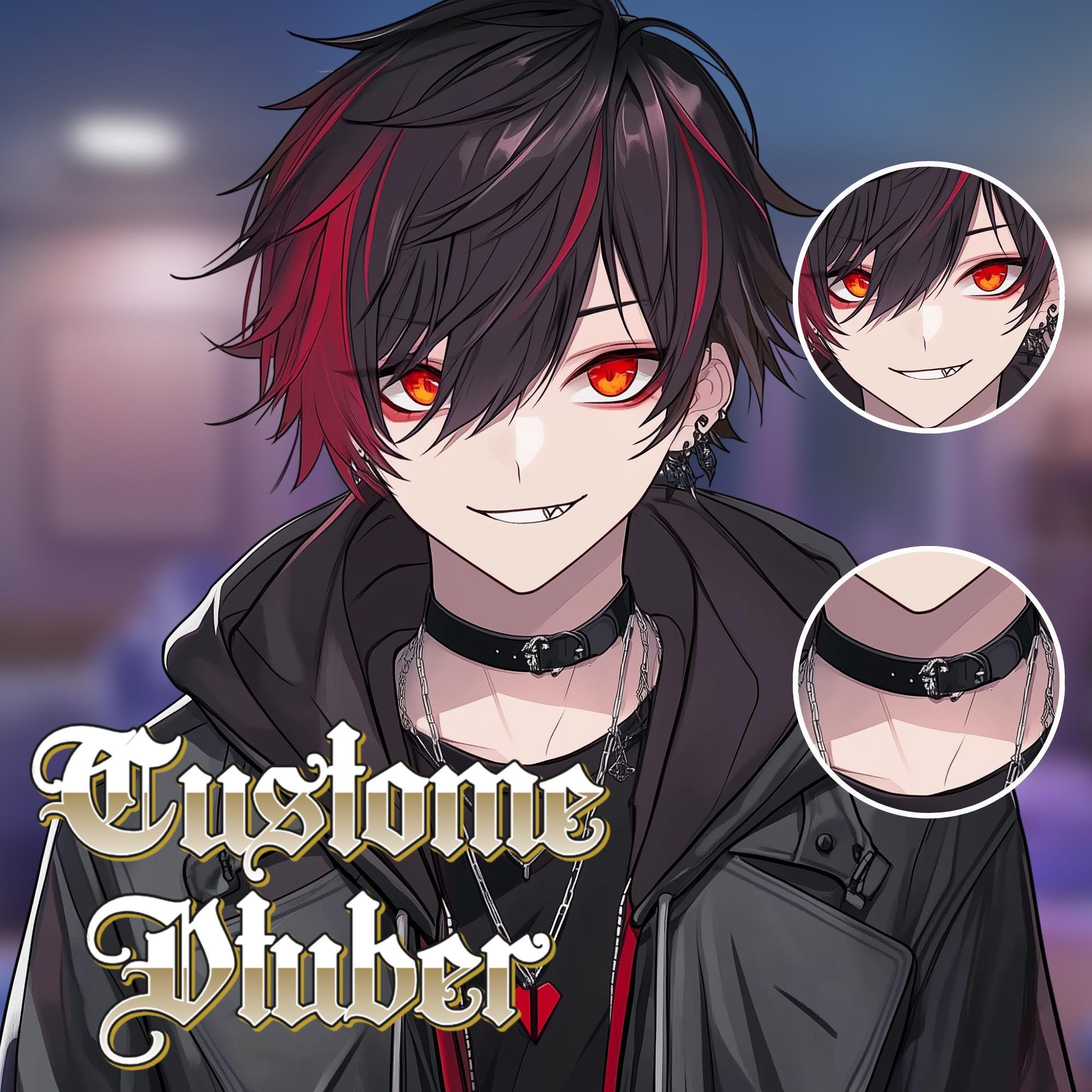 Custom Vtuber Model Commission | Anime Live2d Avatar | Personalized ...