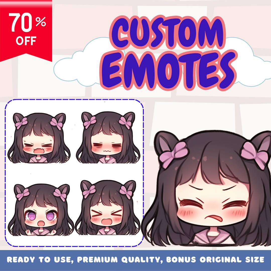 CUSTOM Emotes Twitch or Kick Emotes Twitch Emoji for Streamer Twitch ...