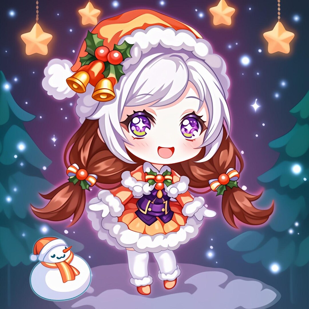 Custom Chibi Anime Cute Chibi Chibi Emotes Commission Chibi Twitch ...