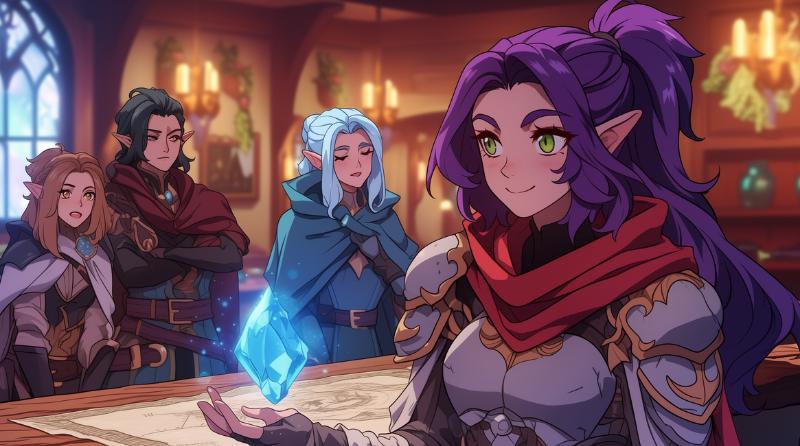 Custom DND Party Commission | Fantasy Dungeons & Dragons Group Art ...