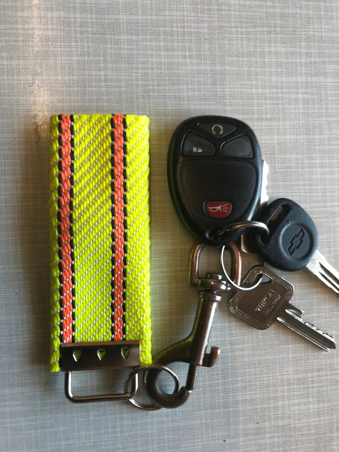 Fire Department Keychain, Fire Hose - Etsy