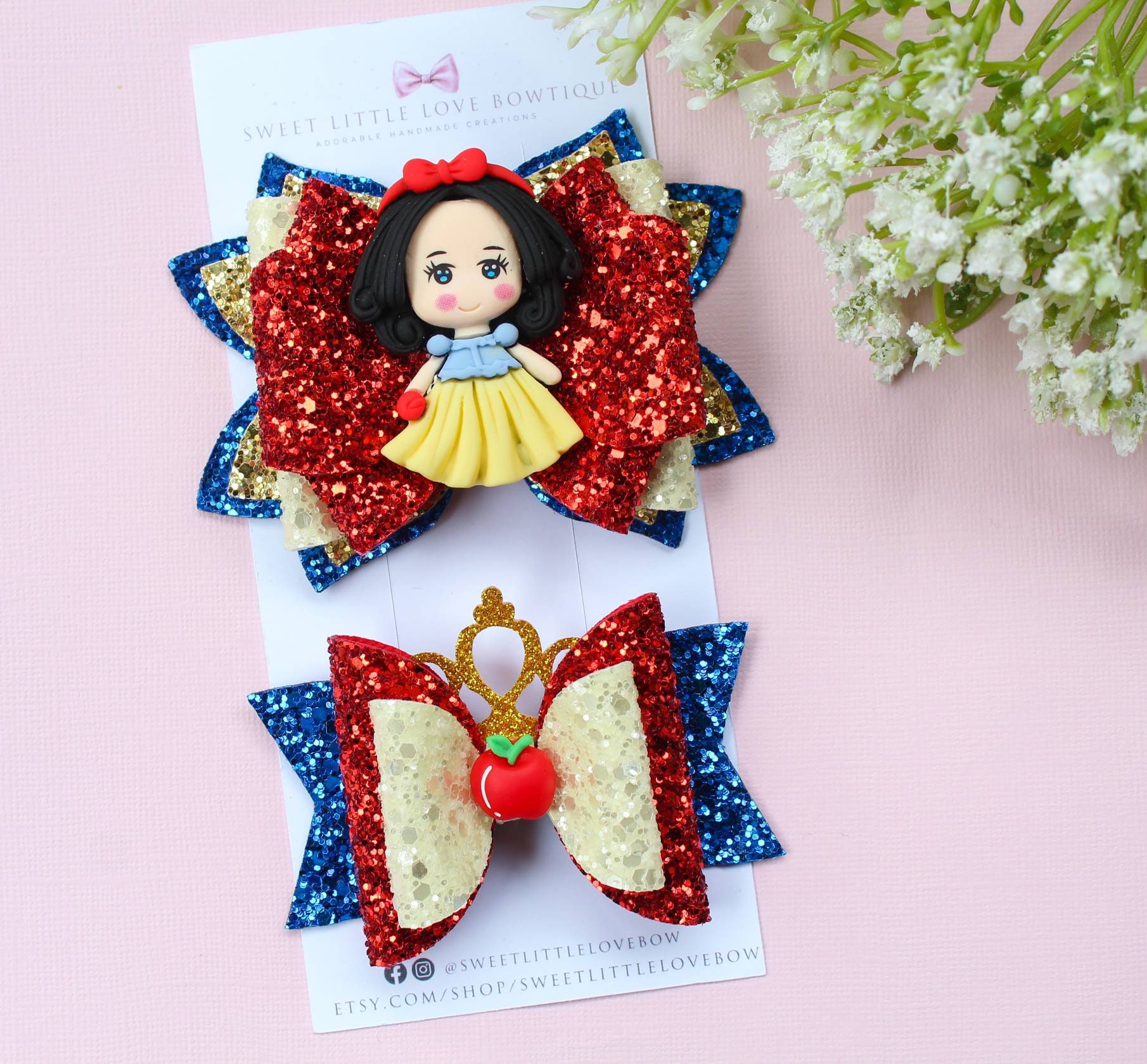 Disney Hair Bows Etsy