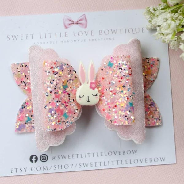 Spring Hair Bows - Etsy