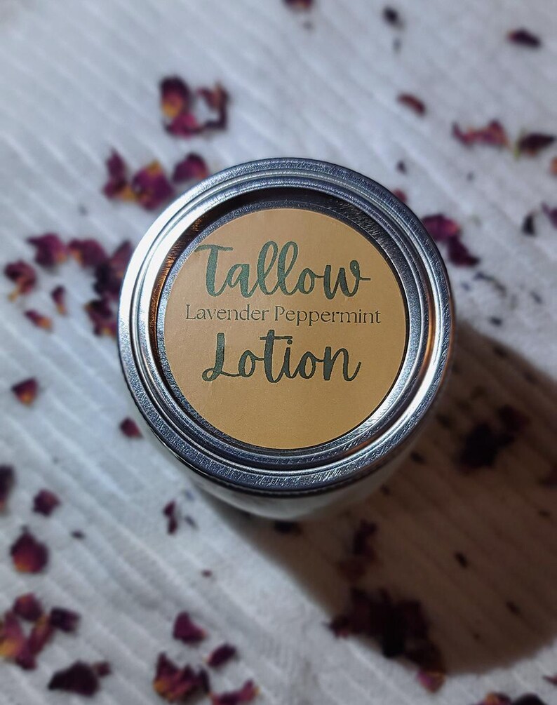 100% Grass Fed Organic Whipped Tallow Lotion | Organic Skin Care ...