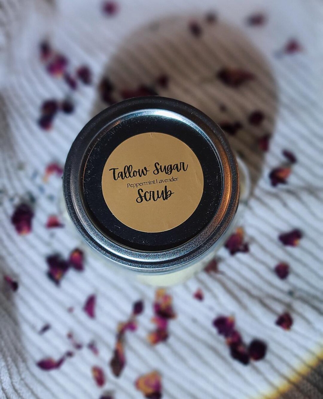 Face and Body Tallow Sugar Scrub | 100% Grass Fed Tallow Scrub ...