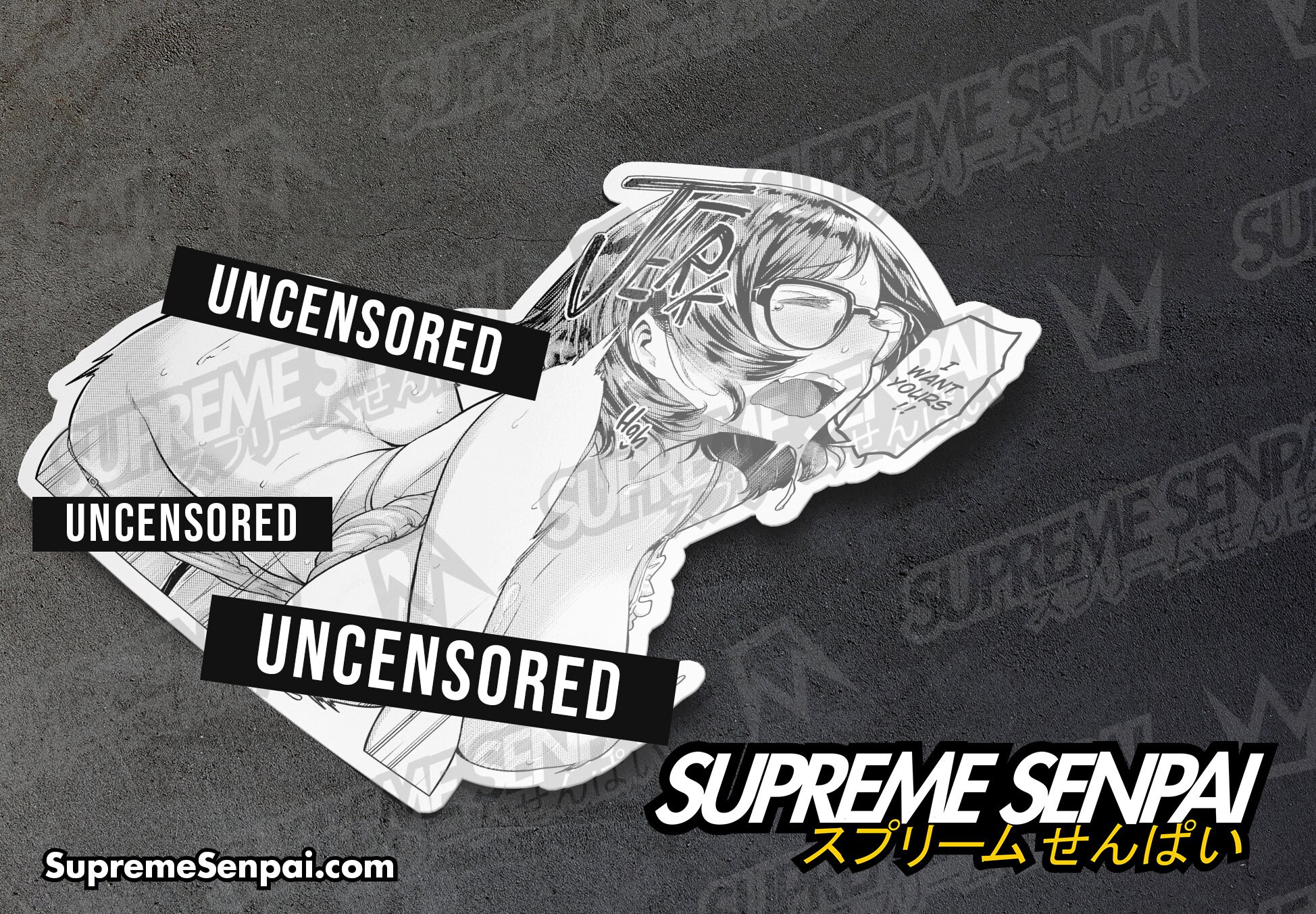 Anime Sticker Sexy Anime Girls Ecchi Anime Girl Stickers Lewd Etsy