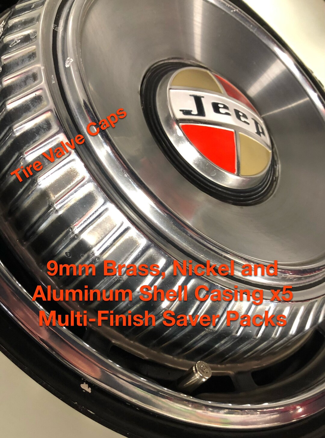 9mm Shell Casing Tire Valve Caps, X5 Tire Valve Stem Caps and O-ring ...