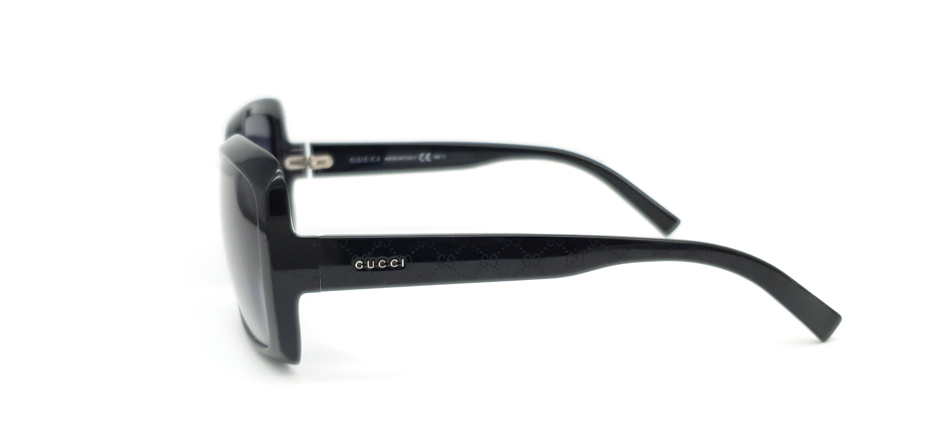 Sunglasses Gucci GG3207 Retro Vintage Black NEW Lenses Unisex Oversized ...