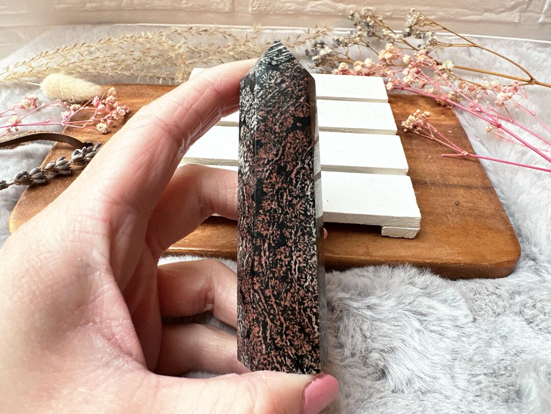 Beautiful Small Firework Obsidian Tower Obelisk - Etsy