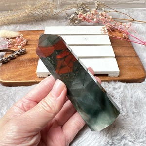 Beautiful Bloodstone Tower Obelisk - Etsy