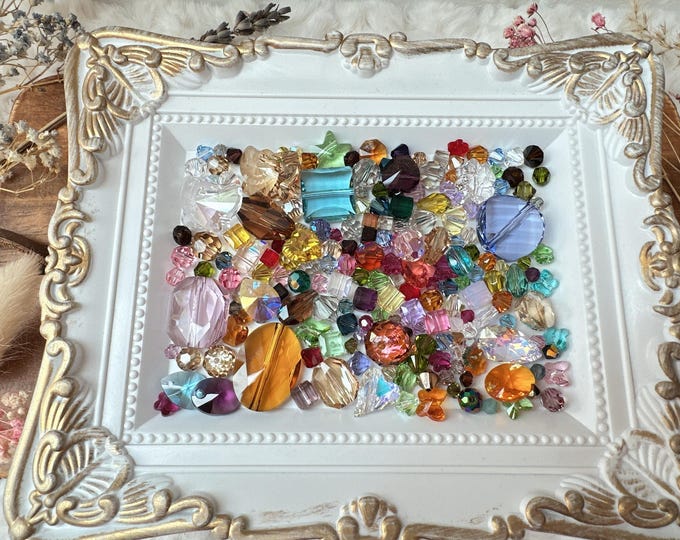Swarovski Crystal Beads and Pendants Assortment Mix Scoop | Loose ...