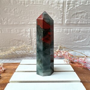 Beautiful Bloodstone Tower Obelisk - Etsy