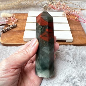Beautiful Bloodstone Tower Obelisk - Etsy