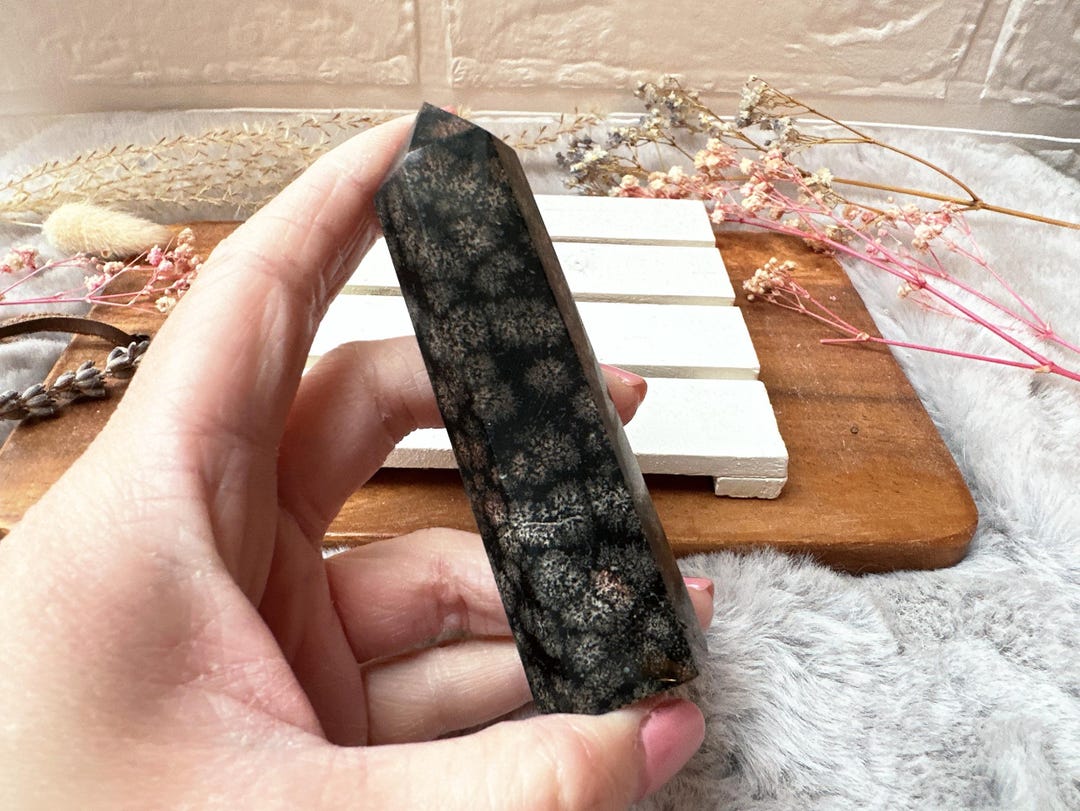 Beautiful Small Firework Obsidian Tower Obelisk - Etsy