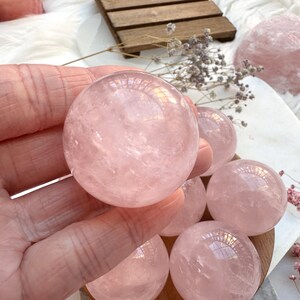 Gorgeous Rose Quartz Sphere - Etsy