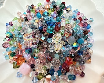 Swarovski Crystal Beads and Pendants Assortment Mix Scoop | Loose ...