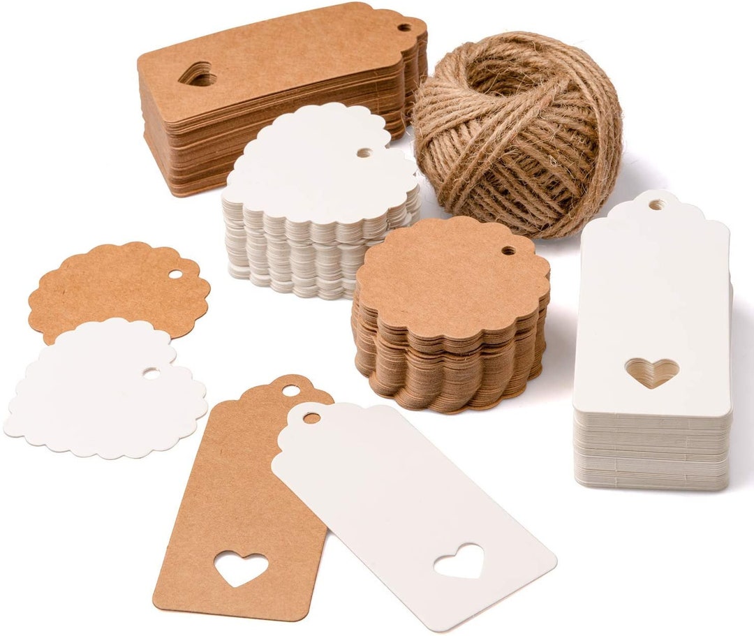50 CARDBOARD LABELS - Etsy