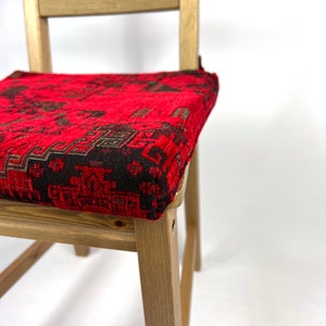 Kilim Designed Chair Cover Custom Made Chair Pad Ethnic Patterned ...