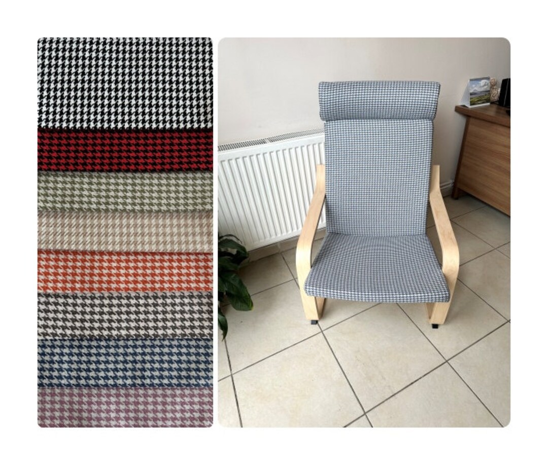 Poang Armchair Cover Custom Made Chair Cushion Poäng Seat Pads Cover ...