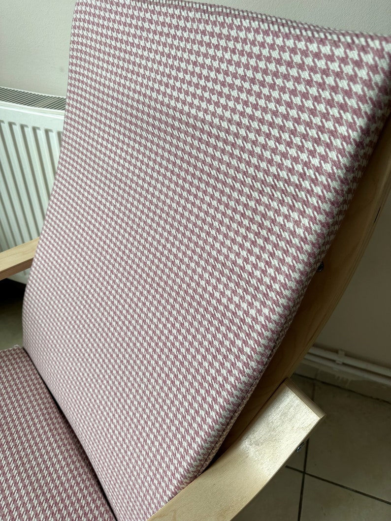Poang Armchair Cover Custom Made Chair Cushion Poäng Seat Pads Cover ...