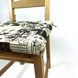Kilim Designed Chair Cover Custom Made Chair Pad Ethnic Patterned ...