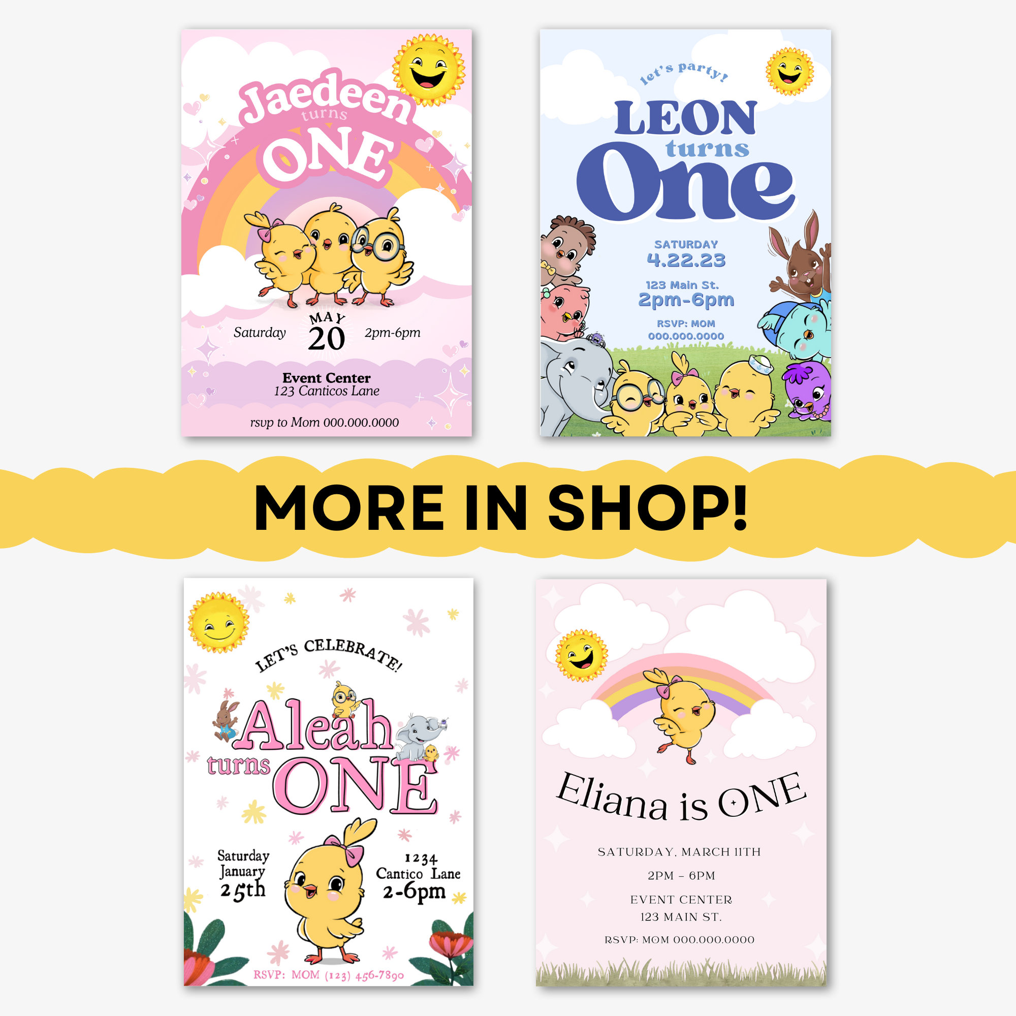 Canticos Invitation, Canticos, Invitation Template, Canticos Fiesta ...