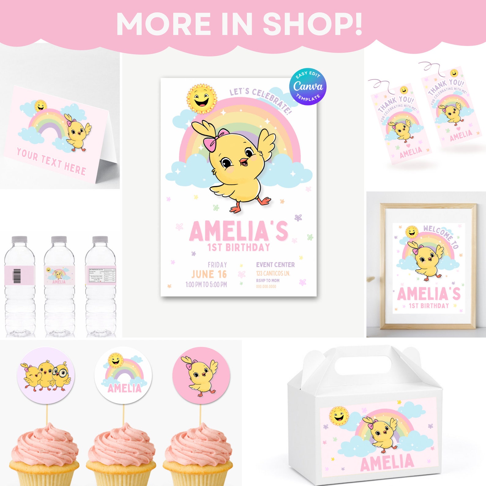 Canticos Invitation, Canticos, Invite Template, Canticos Fiesta ...