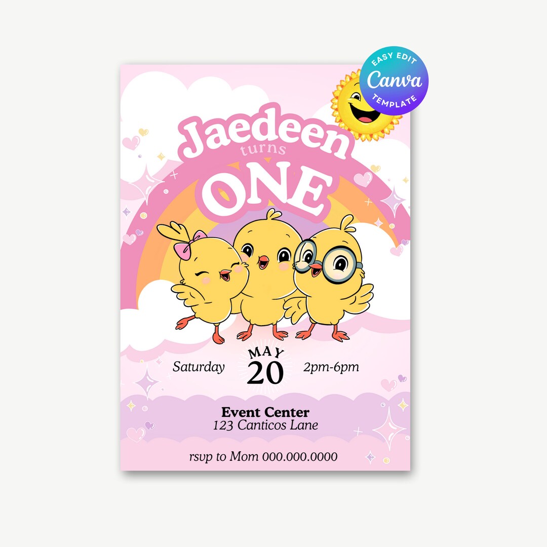 Canticos Invitation, Canticos, Invite Template, Canticos Fiesta ...