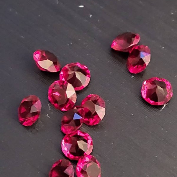 Synthetic Ruby - Etsy