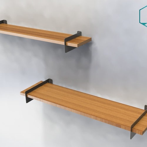 Shelf Bracket DXF File for CNC Cutting Hexagon 2 - Etsy Canada