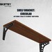 Shelf Bracket DXF File for CNC Cutting - Circular - Etsy