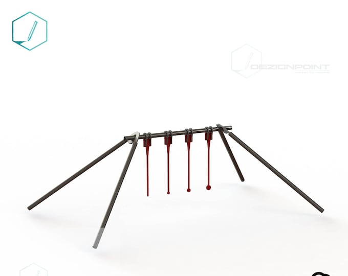 KYL Rack Shooting Target Parts Dxf Digital File Cnc Cutting - Etsy