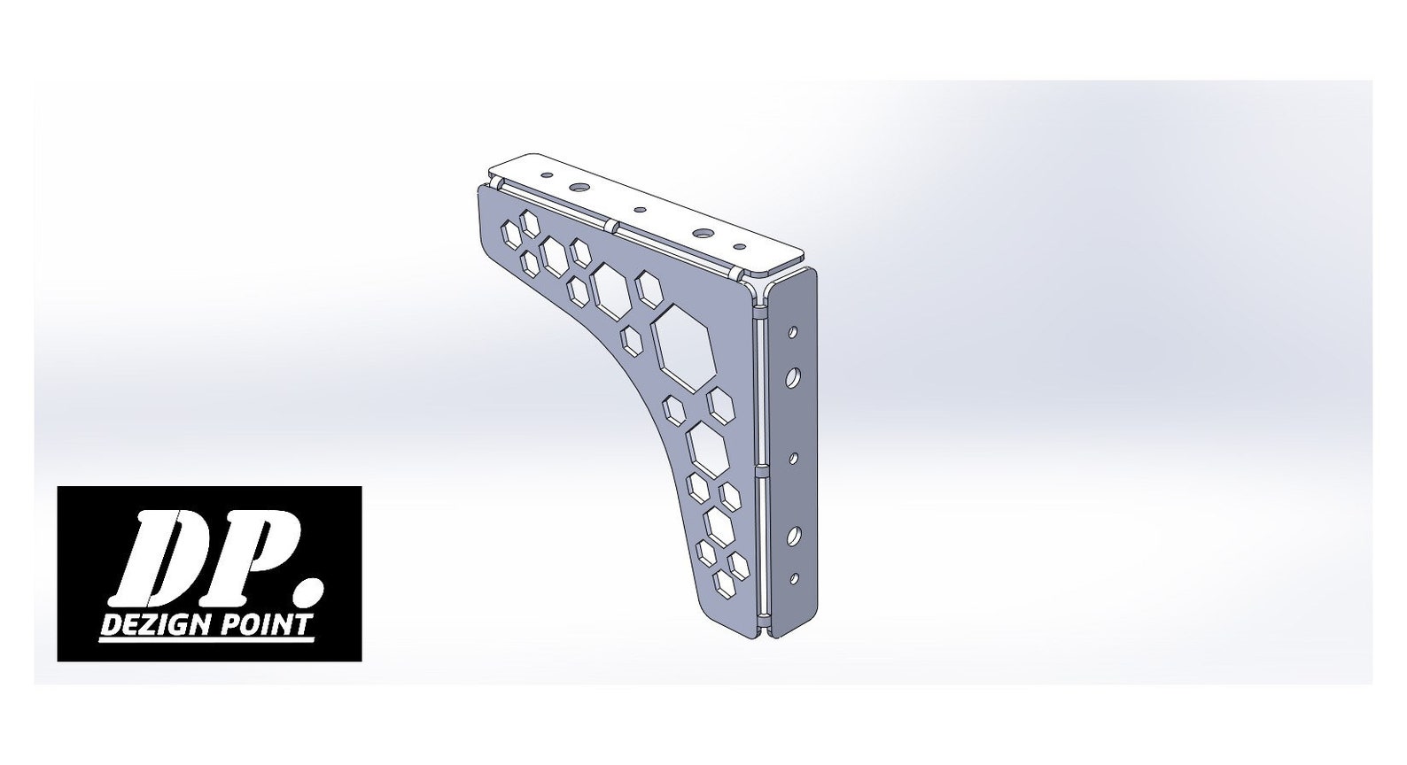 Shelf Bracket DXF File for CNC Cutting Hexagon 2 - Etsy