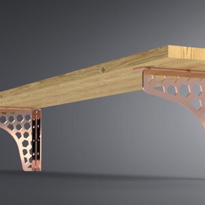 Shelf Bracket DXF File for CNC Cutting Honeycomb 1 - Etsy