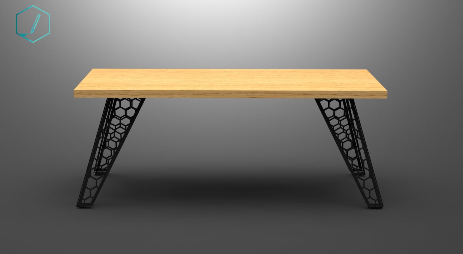 Hexagon Styled Table Legs DXF File for CNC Laser/plasma Cutting - Etsy