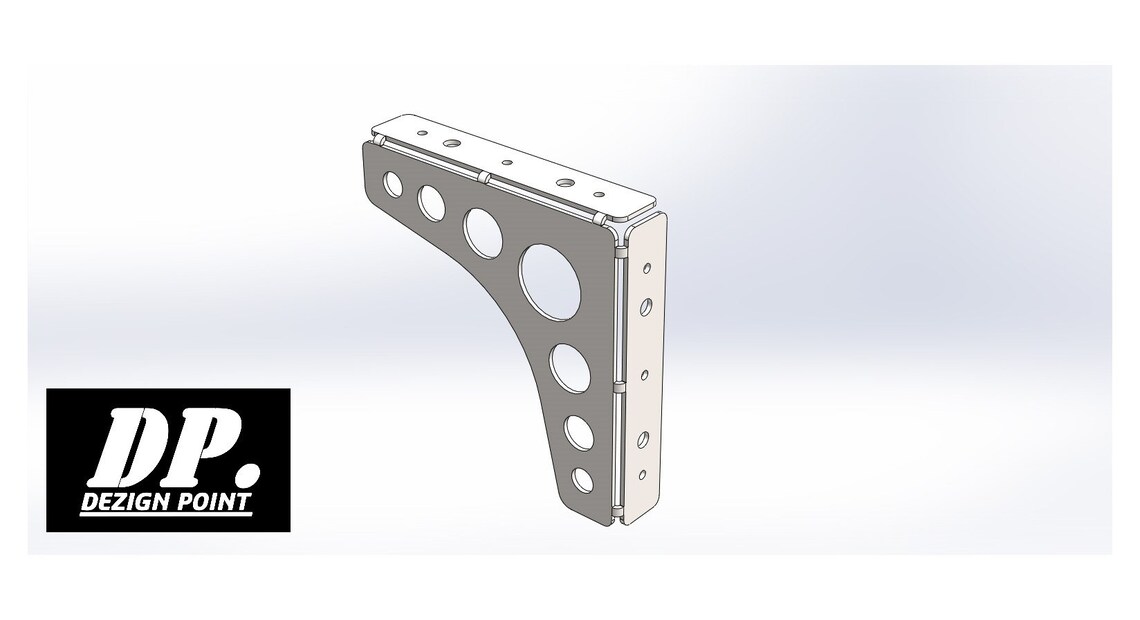 Shelf Bracket DXF File for CNC Cutting Circular - Etsy