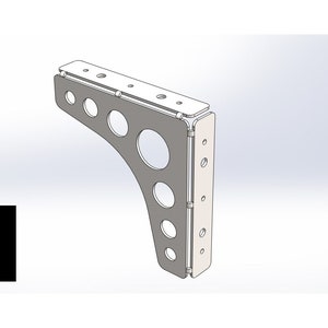 Shelf Bracket DXF File for CNC Cutting Circular - Etsy